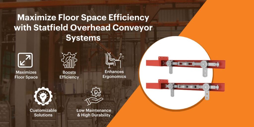 Overhead Conveyor Systems Optimize Floor Space with Statfield